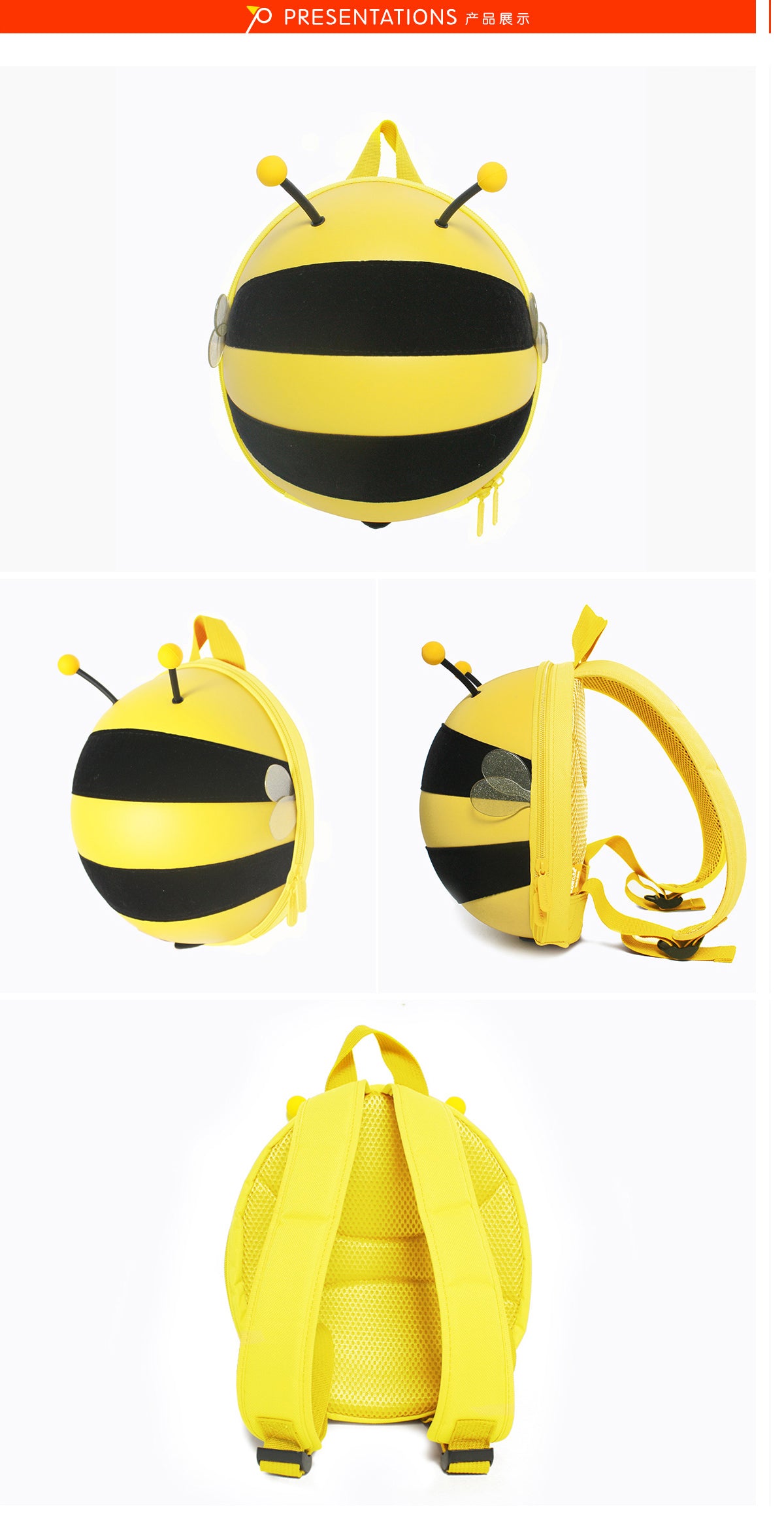 Supercute Bumble Bee Backpack – Bagsouq