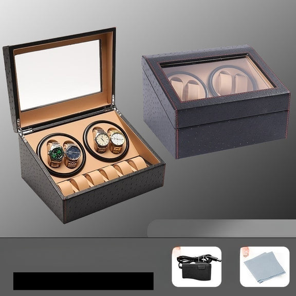 Auto Self-Winding Watch Box for 4 Watches – Bagsouq