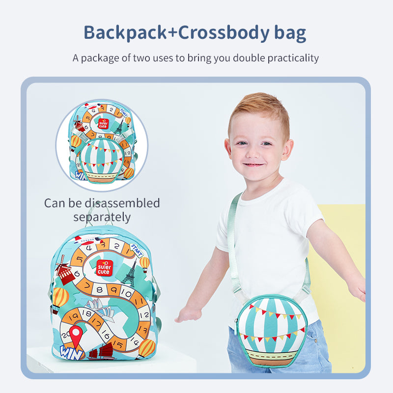 Supercute Balloon Backpack Two-In-One – Bagsouq